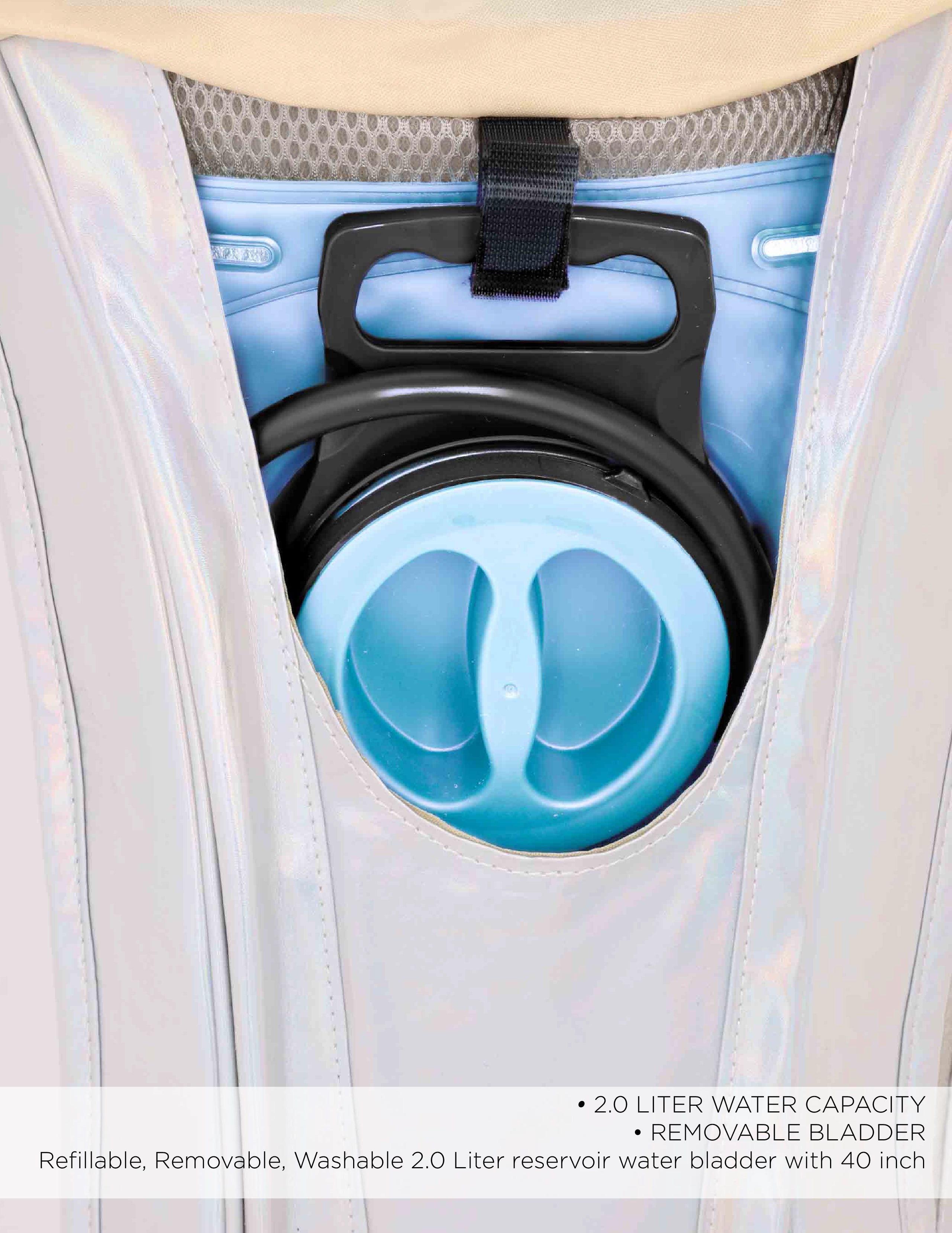 Hydro Pack |Hydration Backpack |WINGS Silver LASER – Fydelity