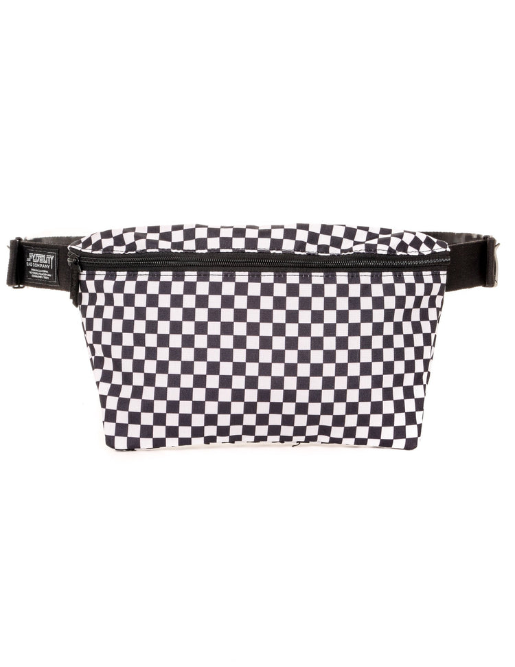 Checkered Plus-Size Fanny Pack | XL Festival Belt | FYDELITY – Fydelity