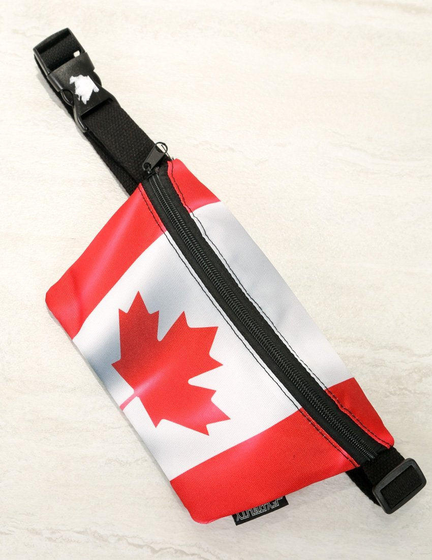 Canada Flag Fanny Pack | Patriotic Belt Bag Gift | FYDELITY – Fydelity